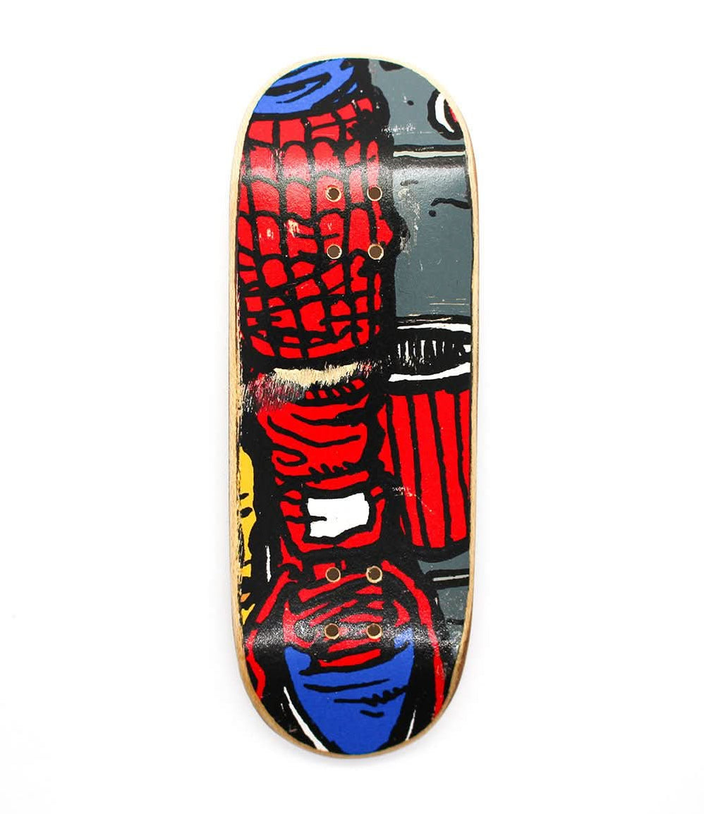 Hard Press Caramel Recycled Deck 32mm - Caramel Fingerboards — Caramel ...