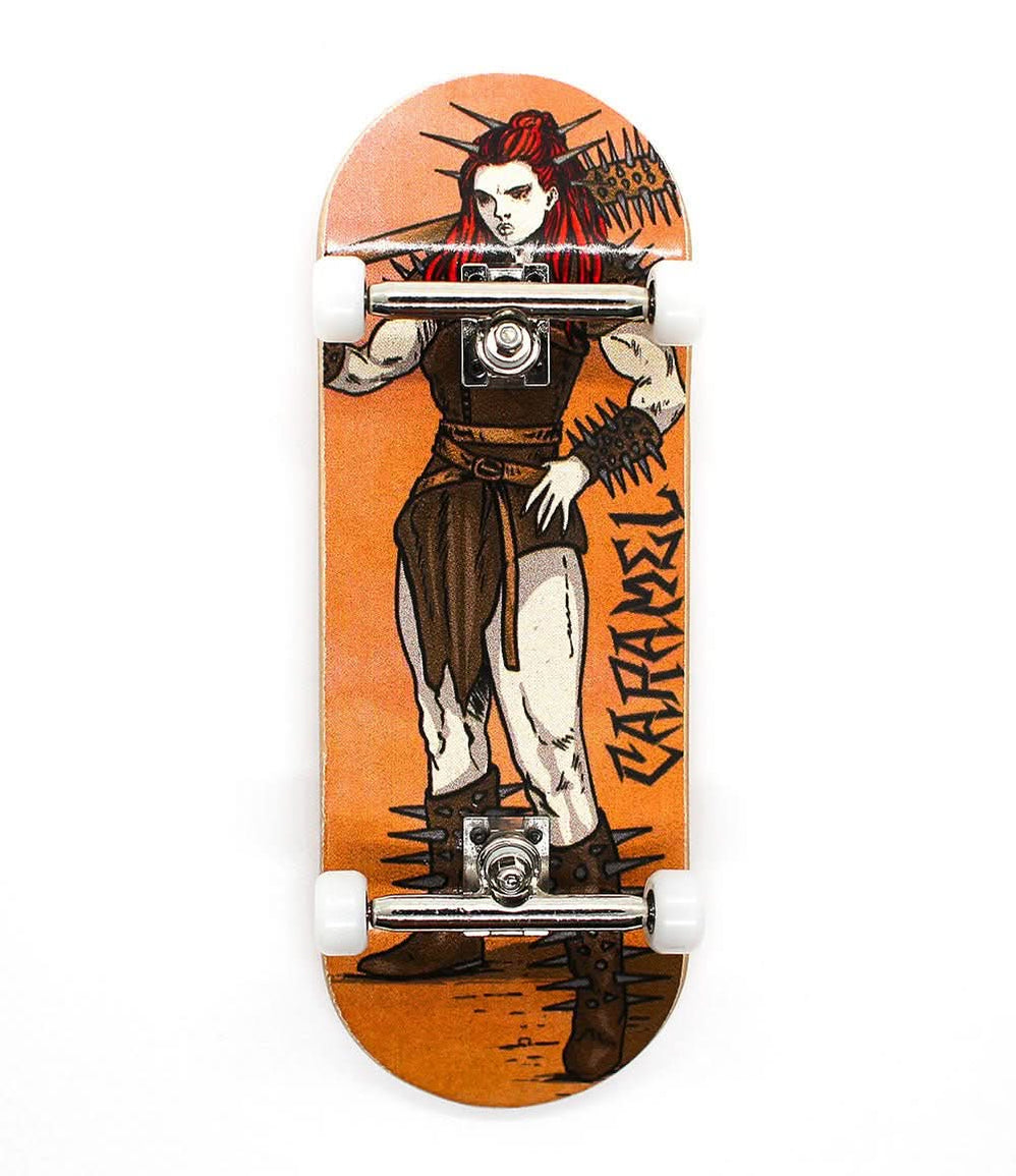 Warrior woman standard complete fingerboard 34mm | mini skateboards ...