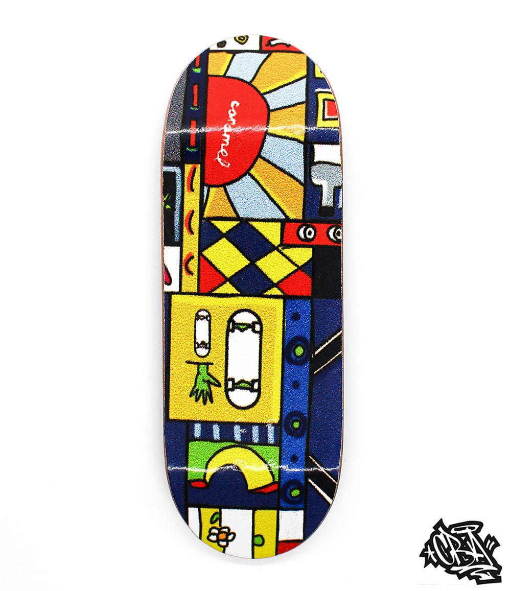 Fingerboard Deck 32mm Cba x Caramel Torres Garcia by Caramel — Caramel Fingerboards ...