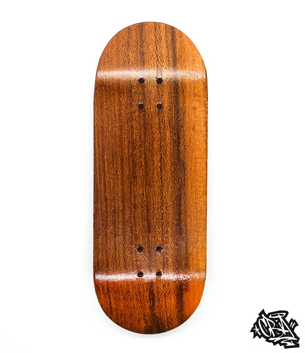 Fingerboard Deck 34mm Cba Wood with Grain by Caramel — Caramel Fingerboards - Fingerboard store