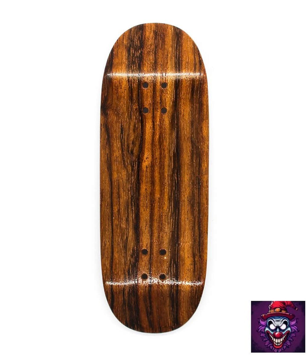 Clown Dark Wood Grain Fingerboard 33mm -Caramel Fingerboards — Caramel ...