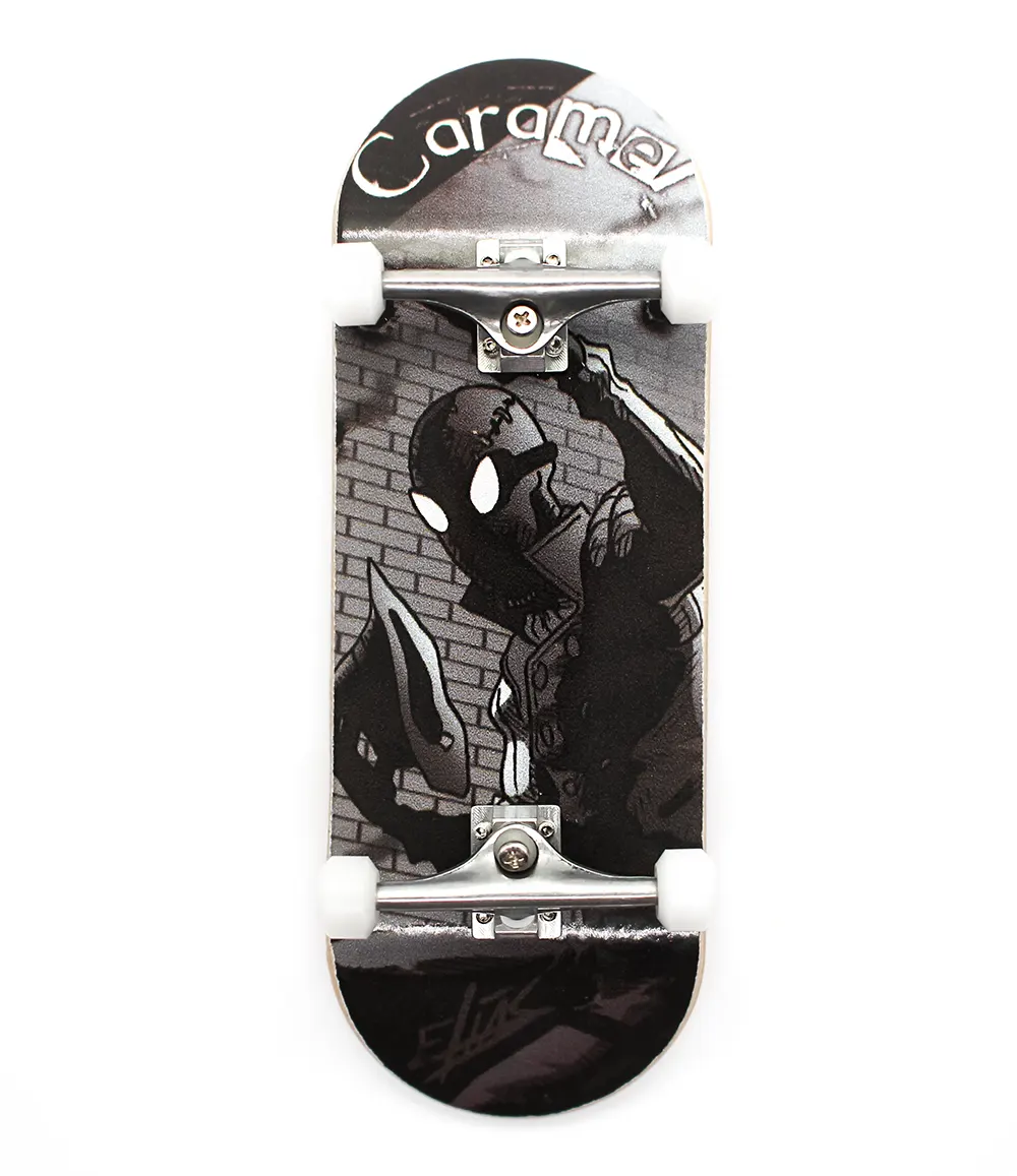 Spider Man Complete Fingerboard 34mm — Caramel Fingerboards ...