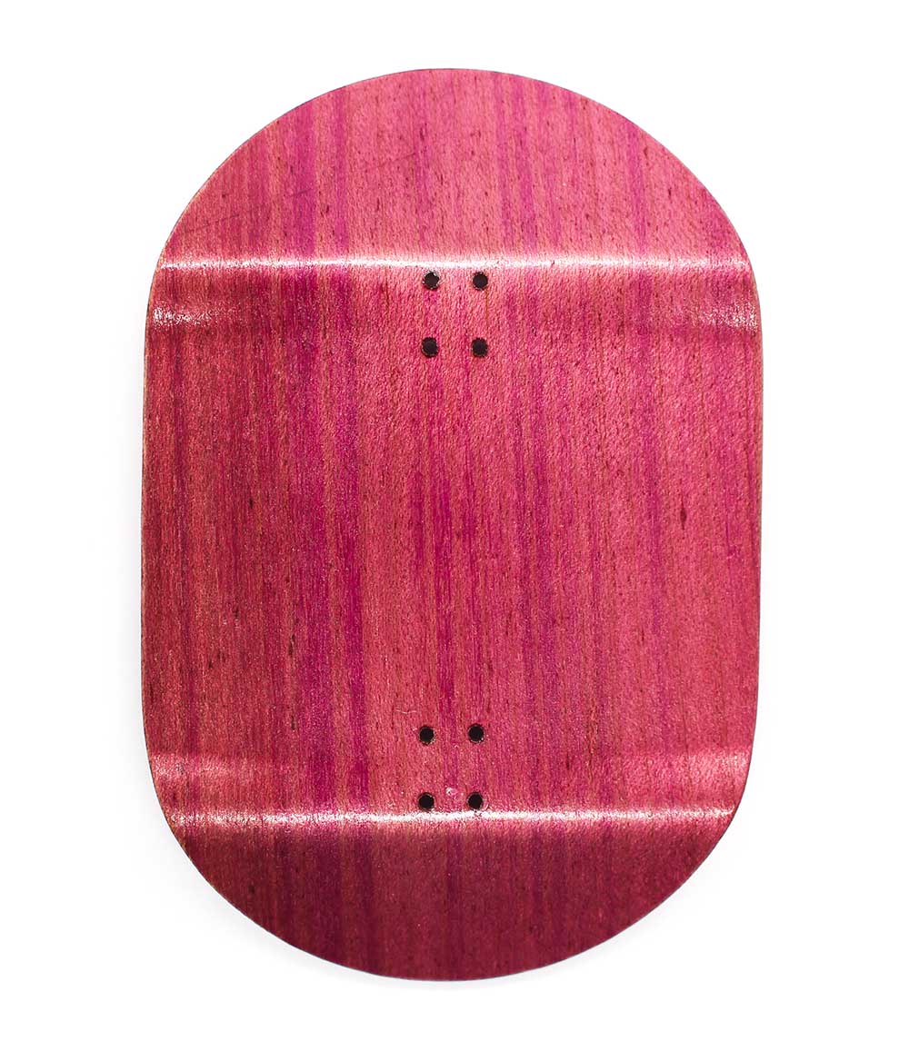Oldwood x Caramel grape fingerboard deck 70mm - Caramel Fingerboards ...