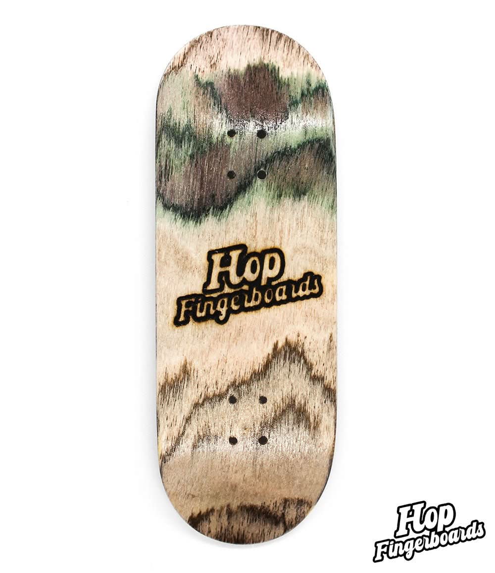 Hop Fingerboards Green Deck 33.5mm by Caramel Fingerboards — Caramel ...