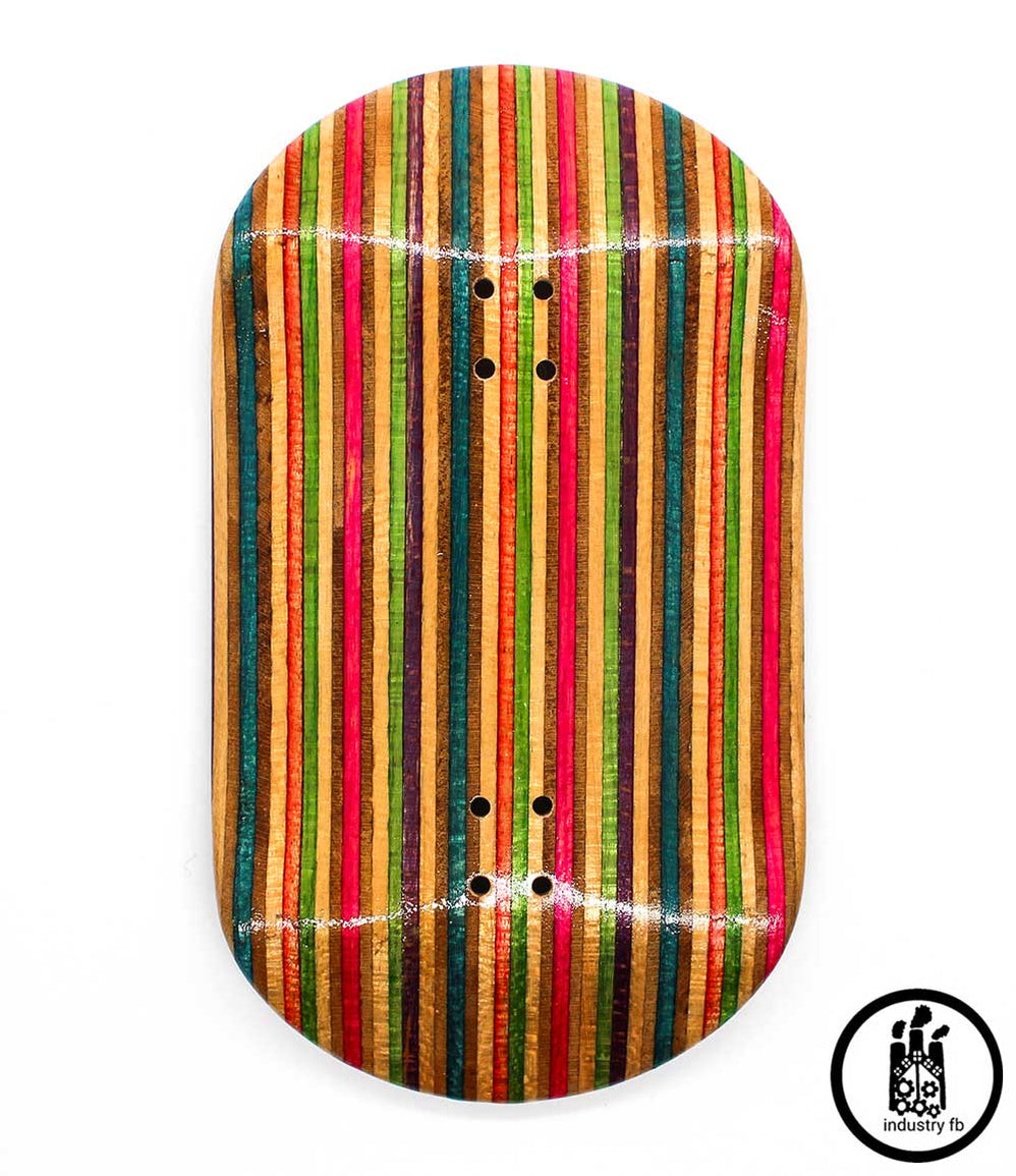 Fingerboard Deck 55mm Recycled Colors Industry by Caramel — Caramel Fingerboards - Fingerboard store