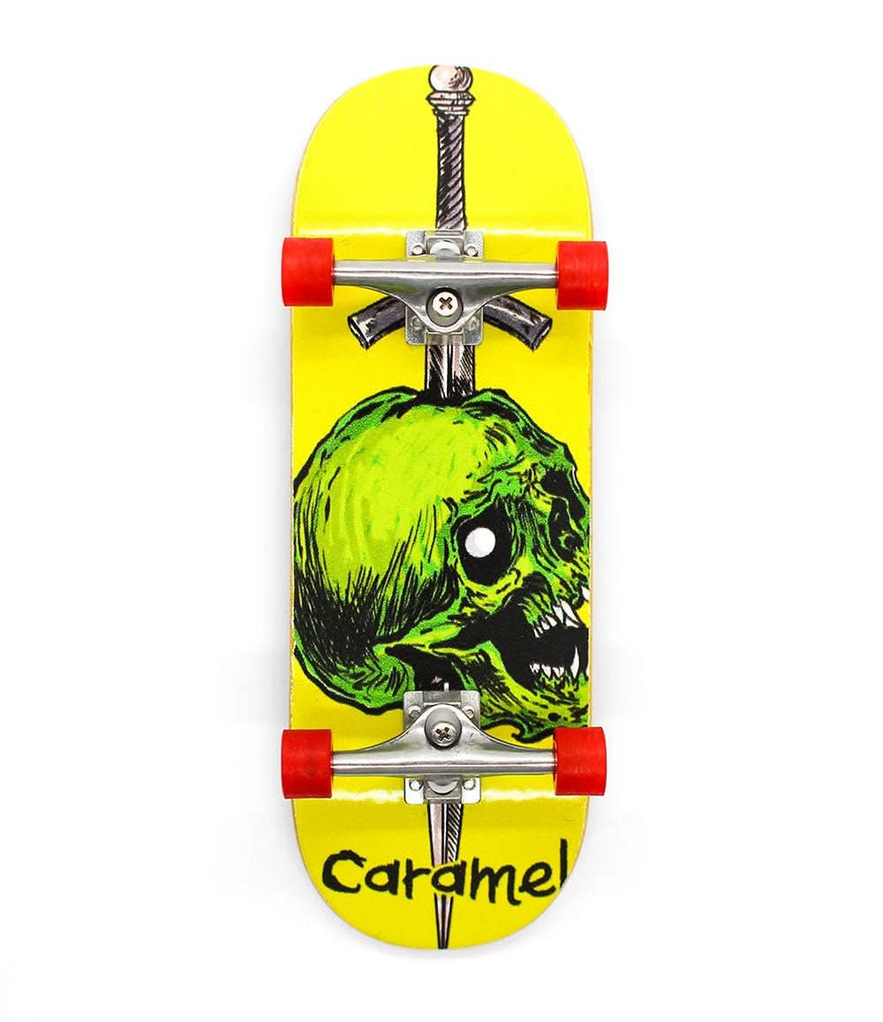 Lao Caramel Skull Deck 32mm by Caramel Fingerboards — Caramel ...