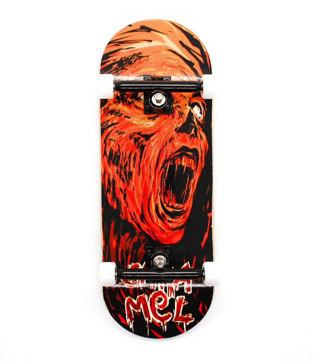 Red Monster Complete Fingerboard 34mm - Caramel Fingerboards — Caramel ...
