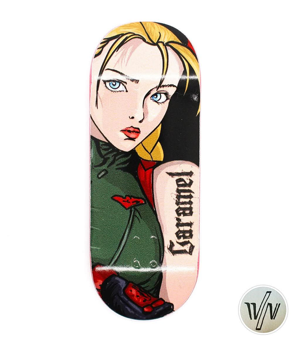 Von Zehos Girl Deck 34mm by Caramel Fingerboards — Caramel Fingerboards ...