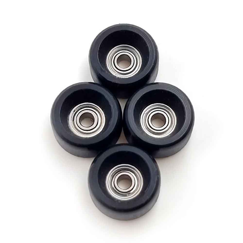 Black Flashbone 75ers Pro Wheels by Caramel Fingerboards — Caramel ...